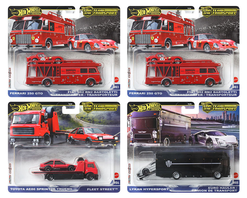Hot Wheels Ferrari Team Transport Case - Set of 4 Pcs – Harla Hotwheels ...